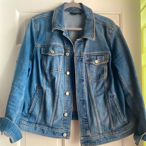 Talbots | Jackets & Coats | Talbots Denim Jacket Plus Size X Medium ...
